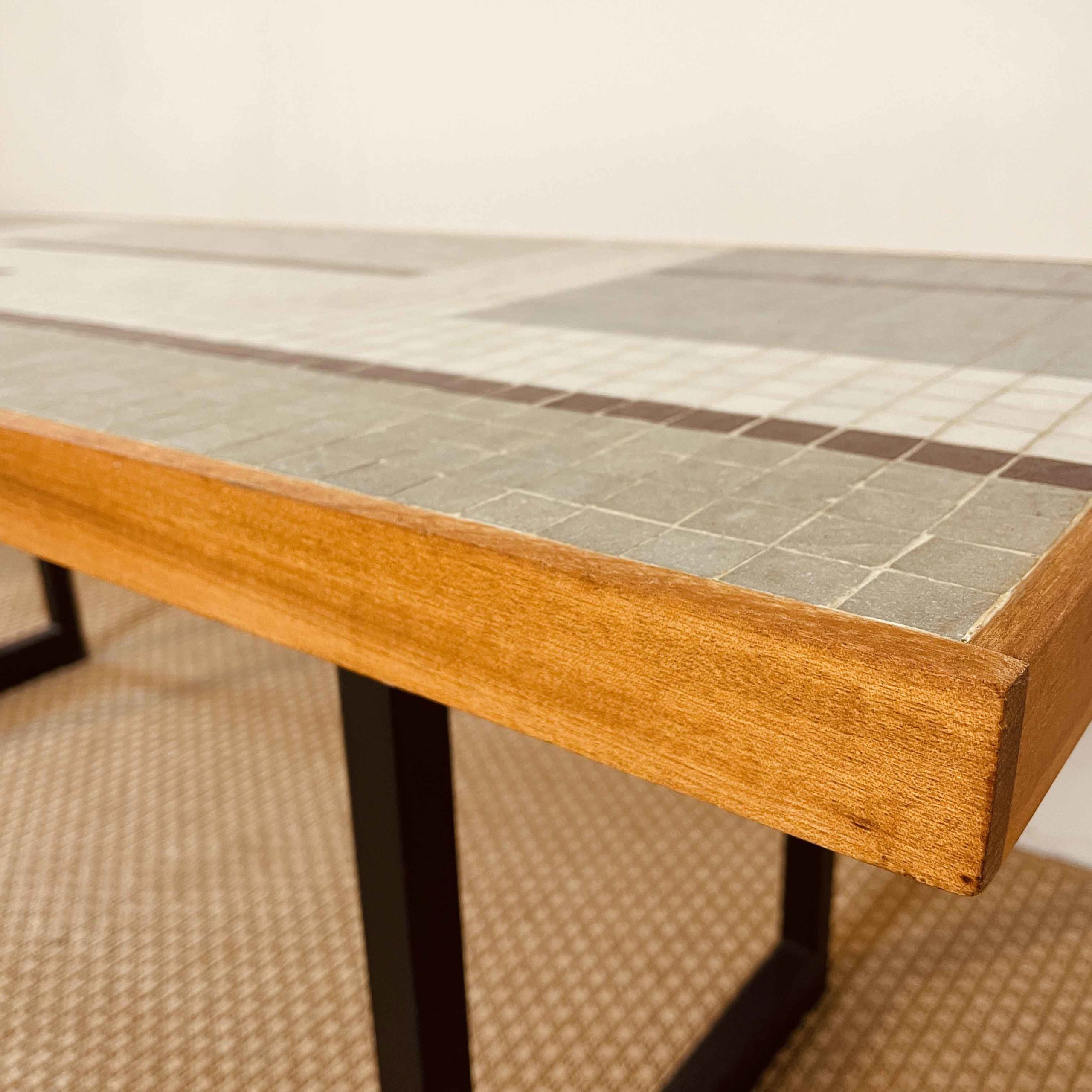 Table basse mosaïque | lalmachine.com, mobilier et objets déco vintage ...