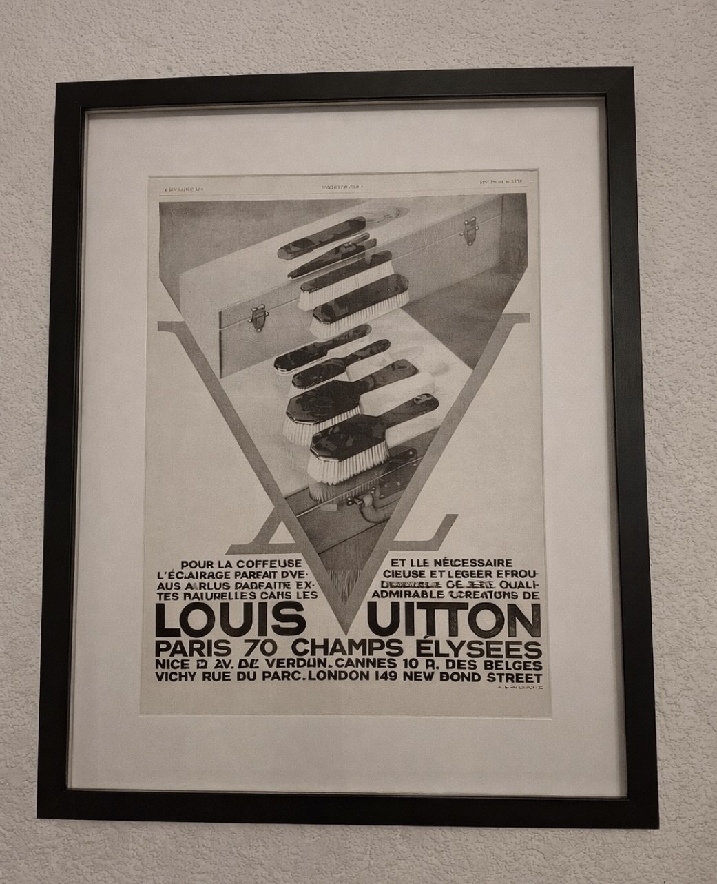 Affiche ancienne Louis Vuitton | lalmachine.com, mobilier et objets ...