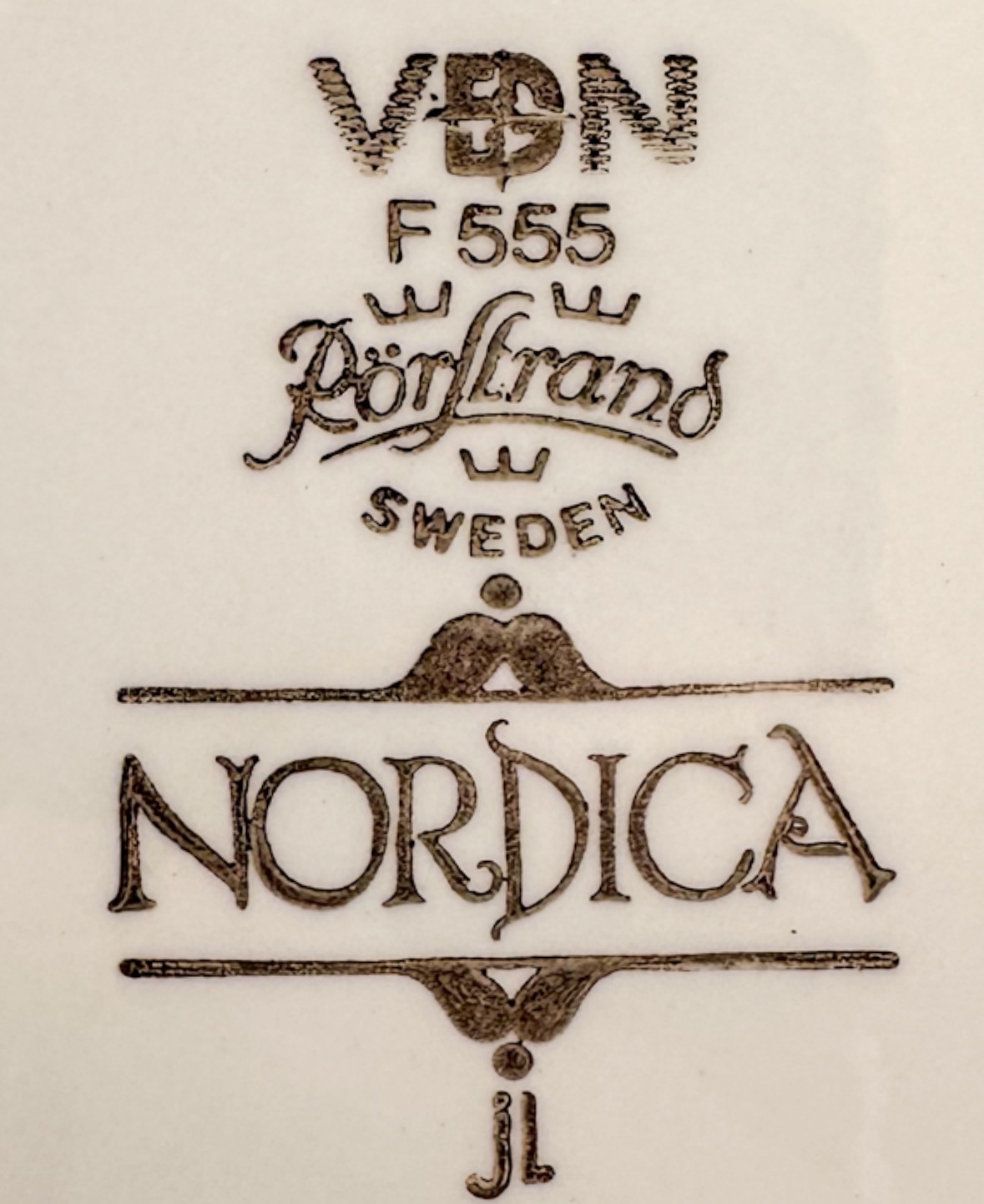 Assiette creuse Nordica Rorstrand | lalmachine.com, mobilier et objets ...